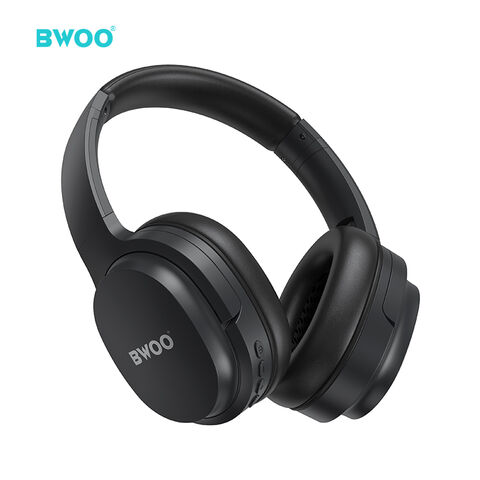 Bwoo Tws Bluetooth Wireless Headphones Over Ear Stereo Hi-fi Headset ...