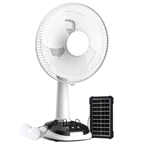 Buy Wholesale China Wholesale Oem 12 Inch Solar Rechargeable Table Fan ...