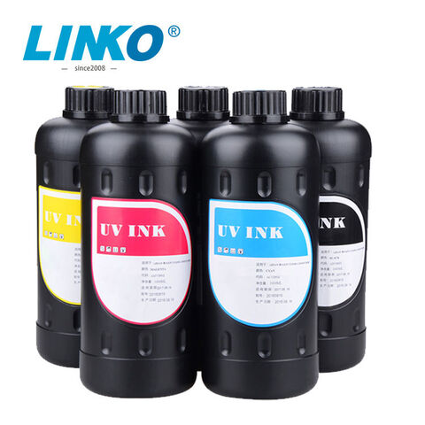Linko Universal Hard Led Uv Ink For Epson R1800 R1900 R2000 R3000 Uv ...