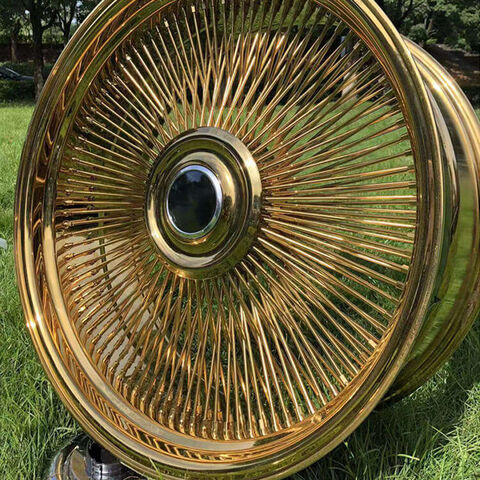 2022 Wholesale Custom Chrome 140 180 200 Spokes 20 22 24 Inch Car Wire ...