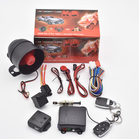 Brand Factory Car Alarm System K9 Car Immobilizer Alarms With Loudly ...