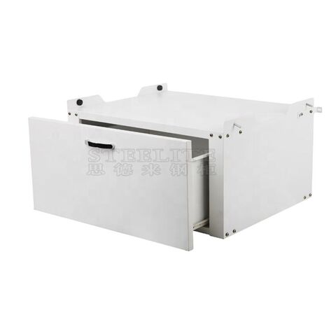 Buy Wholesale China White Steel Washing Machine Base Stand Cabinet With ...