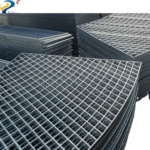 25x3 25x5 Serrated Galvanized Walkway Steel Grating Weight Per Square ...