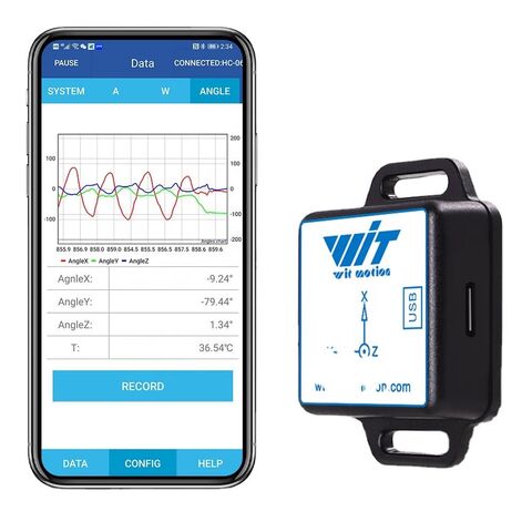 Buy Wholesale China Acceleration Sensor Witmotion Bwt61cl Inclinometer ...