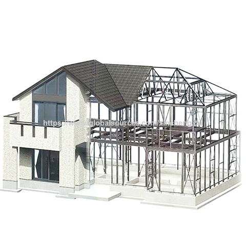 Light Steel Frame Villa Steel Structure Apartment House - China ...