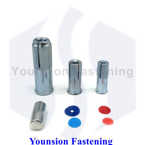 Buy Wholesale China Single Knurling Drop-in Anchor In White Blue Zp ...