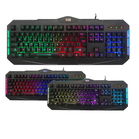 Buy Wholesale China Diy Custom Language Layout Rgb Backlit Computer ...