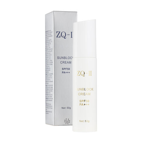 Buy Wholesale China Zq-ii 50ml Spf50 Pa+++ Daily Sunscreen Cream Non ...