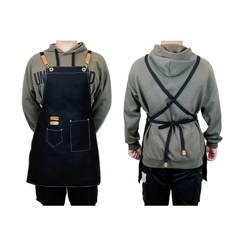 Custom Logo Canvas Chef Cottons Waiter Unisex Uniform Cooking Kitchen ...