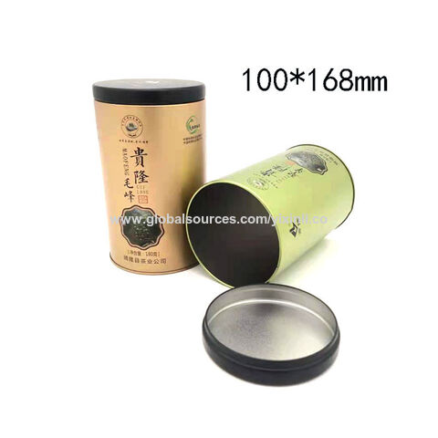 Buy Wholesale China Wholesale Custom Round Tea Tin Box & Tea Tin Box ...