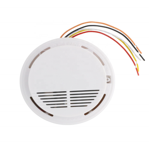 Buy Wholesale China Wired 12v Fire Smoke Detector Alarm & Fire Alarm at ...