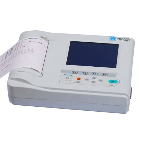 2022 New Portable 6-lead Ecg Machine 1206d With Ce, Iso, Portable Ecg ...