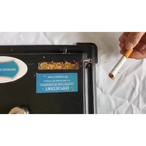 Buy Wholesale China Tapered Plastic Cigarette Device Machine 110mm ...