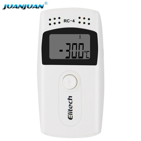 Rc-4 Digital Recorder Temperature Data Logger Built-in Ntc Sensor Usb Humidity Data Logger ...