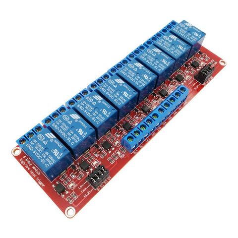 Buy Wholesale China 8 Channel 5v 12v 24v Relay Module Board Shield With Optocoupler Isolation ...