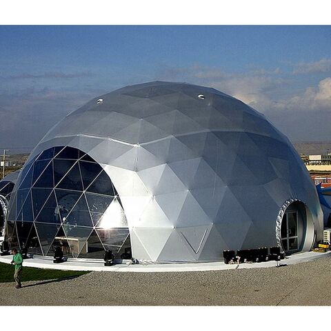 Pvc Roof Metal Frame Prefabricated Domes Geodesic Dome House Sphere Igloo Tent, Geodesic Sphere ...