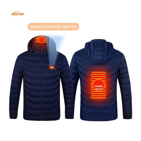 Buy Wholesale China 2 Zone Smart Heating Cotton Clothing For Men And ...