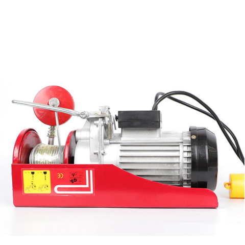 Manufacture Portable Lifting 1 Ton 2ton Small Wire Rope Pulley Hoist ...