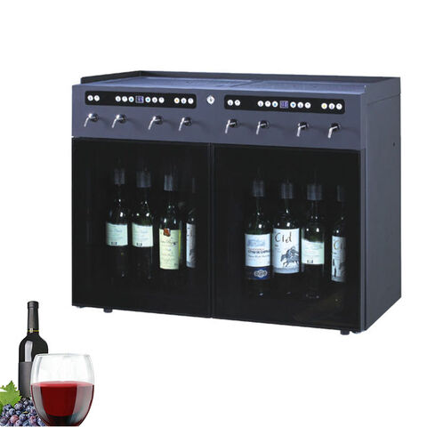 Hot Sale Commerical Electric Wine Machine 8 Bottles Wine Dispenser ...