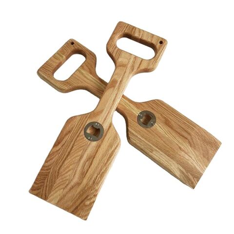 Promotional Wooden Barbecue Cleaner Grill Scraper Bristle Free Bbq ...