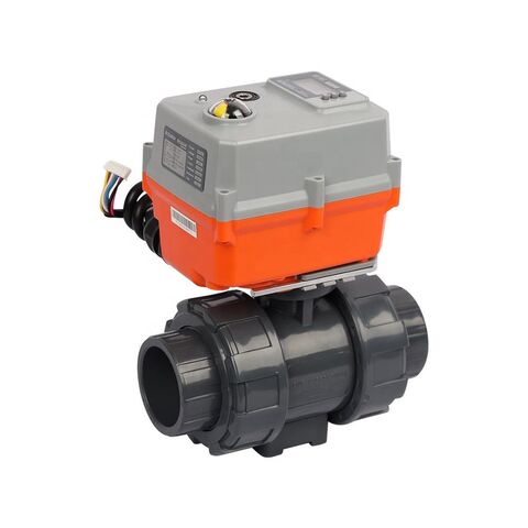 Buy Wholesale China 2 Way Ac Dc Pvc Actuator Motorized Water Electrical ...