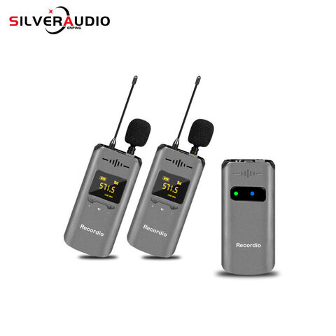 Gaw-813 Video Interview Microphone Lavalier Wireless Microphone Mobile ...