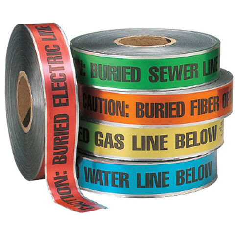 Detectable Metal Underground Cable Warning Tape $0.5 - Wholesale China ...