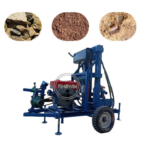 Buy Wholesale China 150m Drill Depth 22hp Diesel Engine Water Drill ...