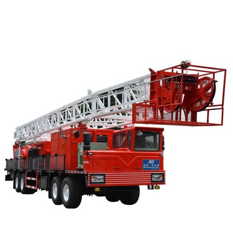 Api 550hp Workover Oil And Gas Equipment Rig Mine Rock Drill Rig ...