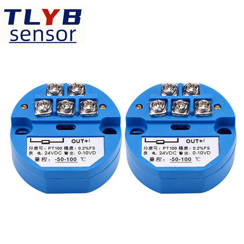 Buy Wholesale China Sbwz Temperature Transmitter Pt100 Temperature Transmitter Module 0-5v/0-10v ...
