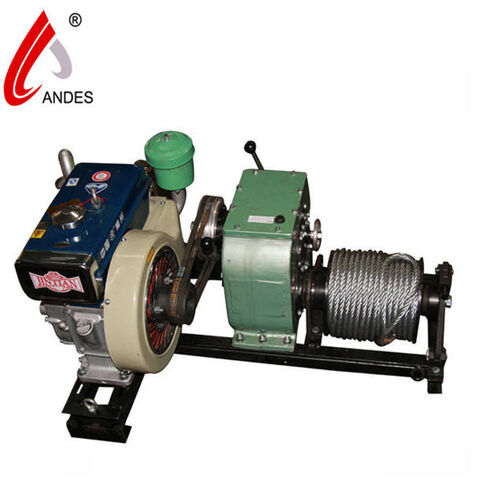 Buy China Wholesale Petrol Or Diesel Engine Powered Rope Hoist Winch ...