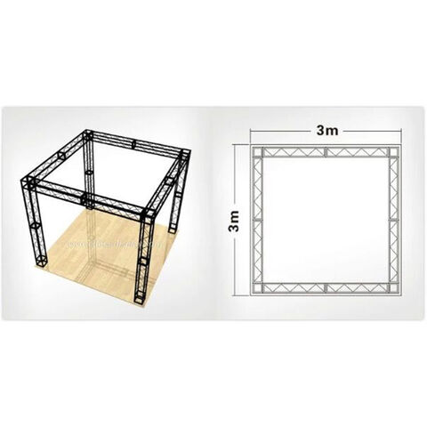 10ft 20ft Design Customized Aluminum Framed Outdoor Exhibition Truss ...