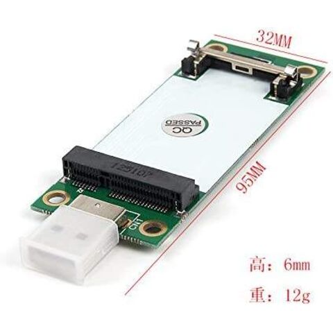 Buy Wholesale China Mini Pcie Wwan Card To Usb Adapter With Sim Slot ...
