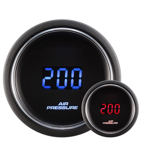 52mm Car Air Suspension Gauge Digital Single Air Pressure Gauge $10 ...