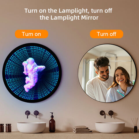 Buy China Wholesale Custom Infinity Mirror Living Room Bathroom ...