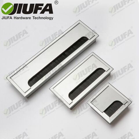 Jiufa Furniture Hardware Aluminium Rectangular Cable Management With ...