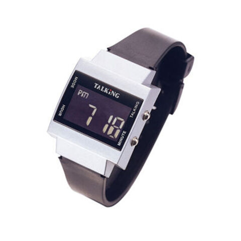 Buy Wholesale China Led Talking Watch With Time And Alarm For Visually ...