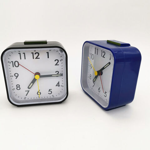 Buy Wholesale China Alarm Clock Analog Alarms Abs Non Ticking Ascending ...