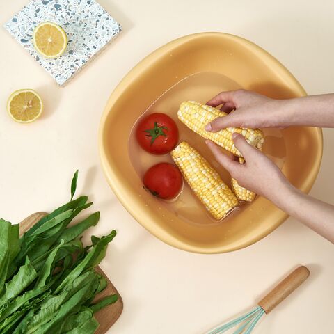 Hot Selling Bathroom Supplies Plastic Wash Basin For Kid Shower Plastic ...