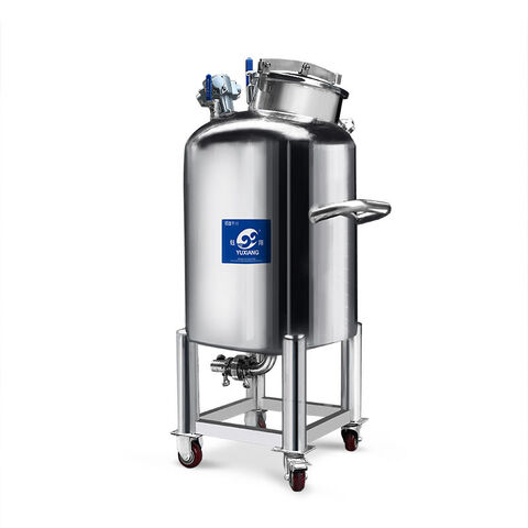 Stainless Steel 316 Food Storage Tanks Chemical Storage Equipment With ...