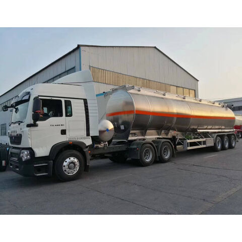 China Manufacture 3 Axle 40000l Water Trailer Tanker Semi-truck Liquid ...