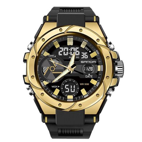Wholesale New Design Sanda 3313 Electronic Quartz Movement Sports Watch ...