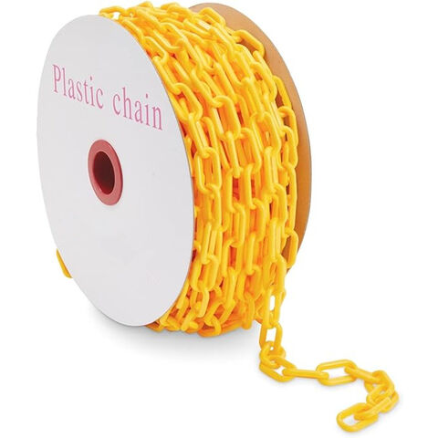 Wholesale Yellow Plastic Chain For Traffic Warning, Plastic Chain ...