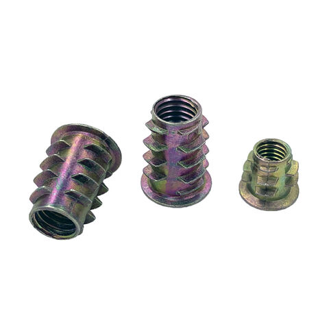 Buy Wholesale China Zinc Alloy Furniture Hex Drive Head Nut Wood Insert ...