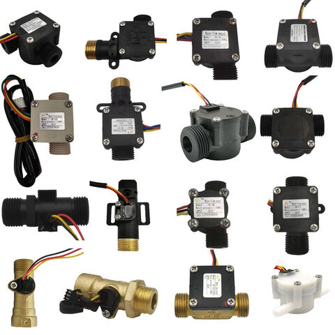 Buy Wholesale China Hall Effect Turbine Water Meter Flow Sensor 1/2" 3/ ...