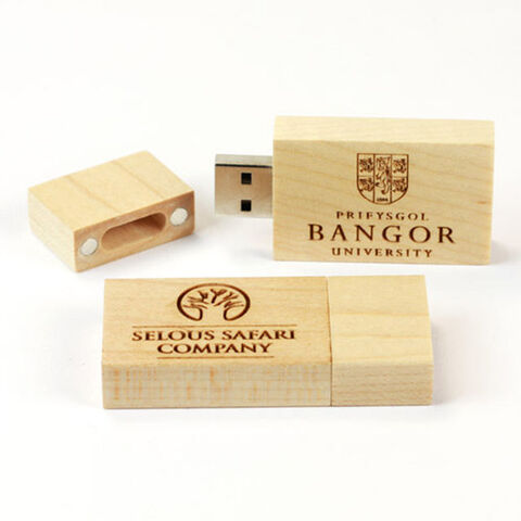 Timber Wood Bar Usb Drive 3.0 2.0 Wooden Usb Flash Drives Block Nature ...