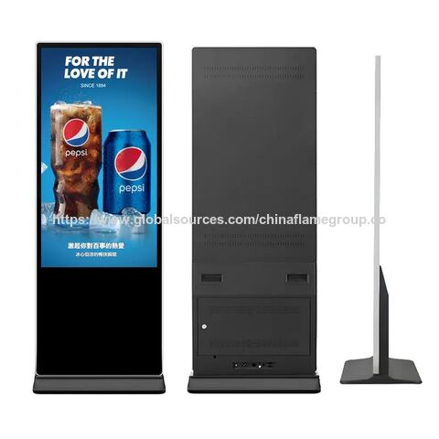 Buy Wholesale China 65 Inch Lcd Advertising Touch Screen Kiosk Hd ...