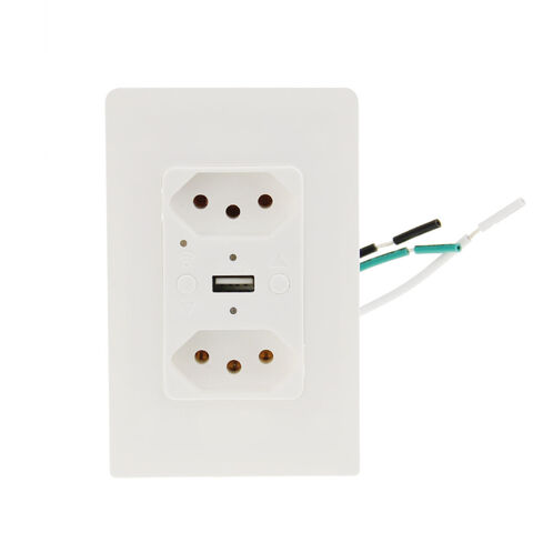 Buy Wholesale China China Manufacture White Brazil Smart Wall Socket ...