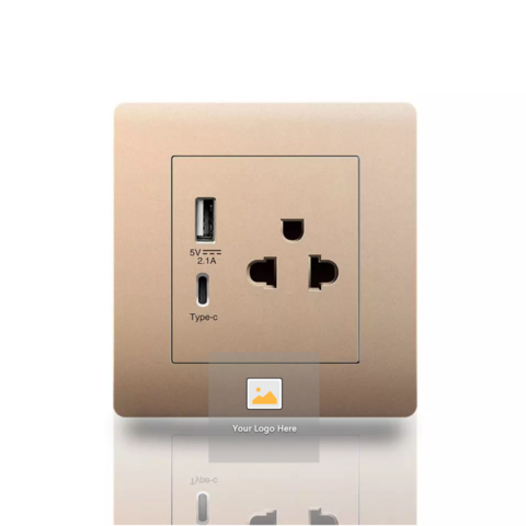 Buy Wholesale China Artdna Wall Socket With Type C And Type A Interface ...