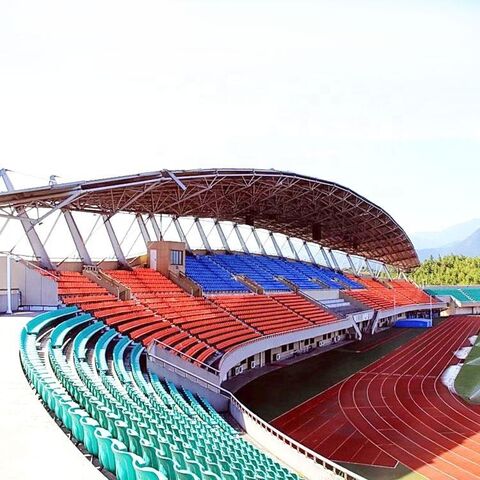 Buy Wholesale China Steel Prefabricated Structure Building Football ...